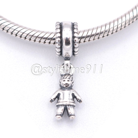 Pandora | Jewelry | Authentic Pandora Boy Dangle Charm 79859 | Poshmark